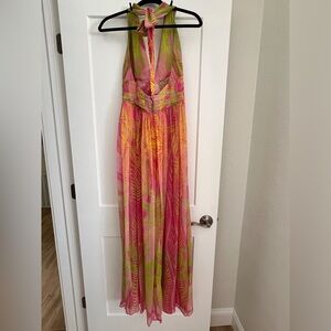 Retrofete | Dresses | Retrofete Zion Dress In Tropical Palm S | Poshmark